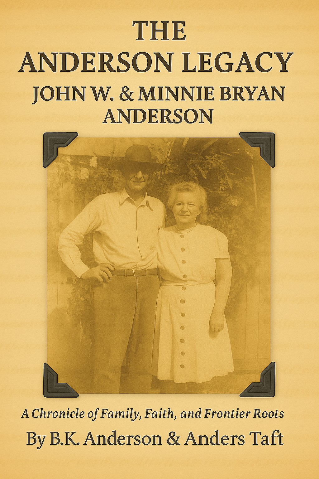 John W. Anderson & Minnie Bryan — Book Details