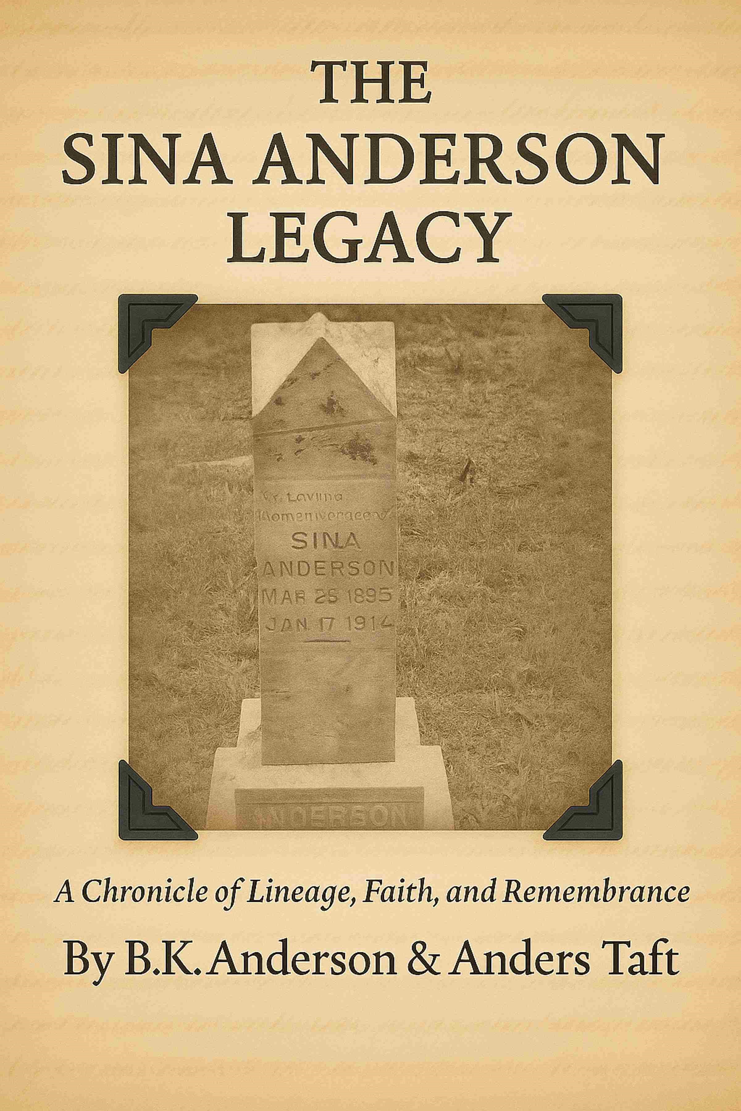 The Sina Anderson Legacy — Anderson Family Series